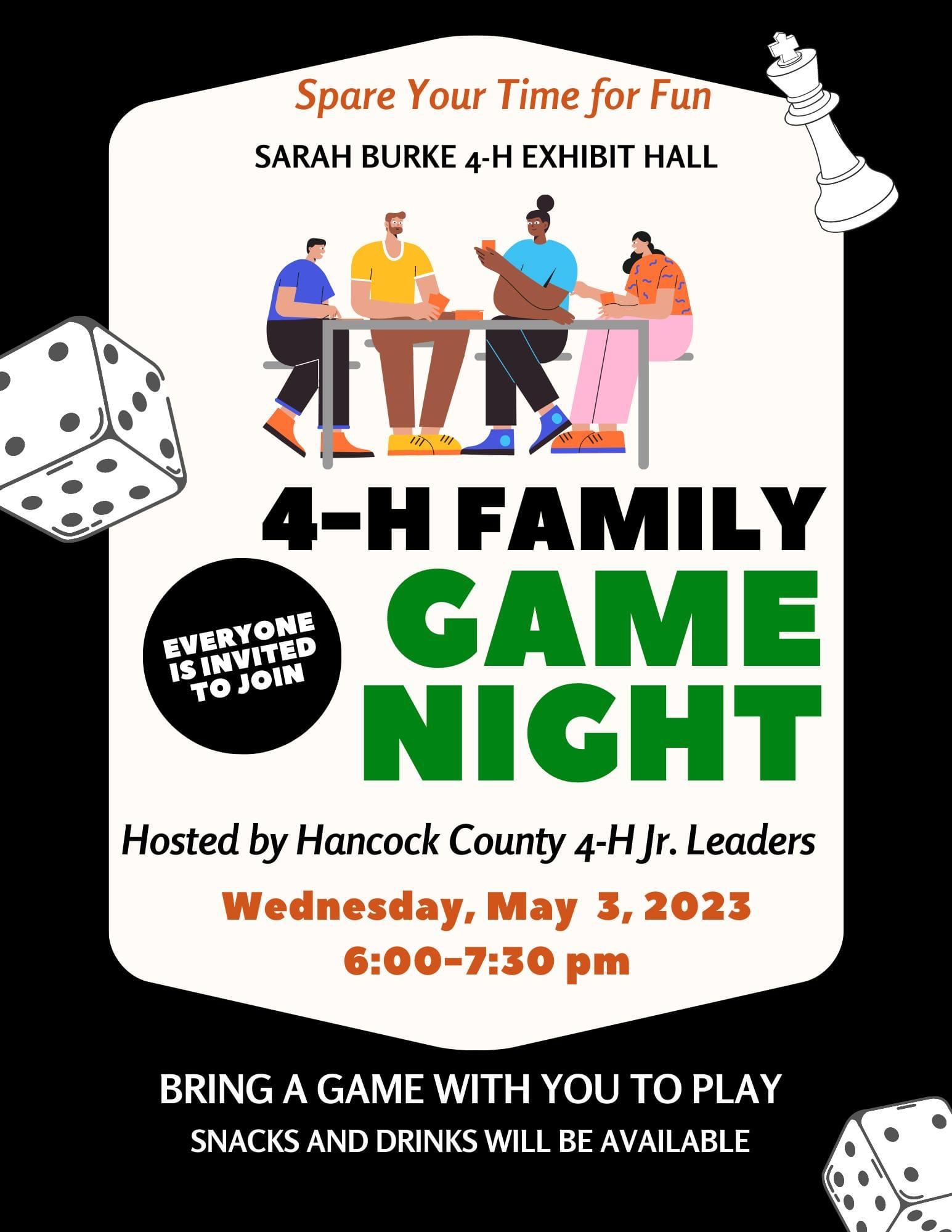 4-H Family Game Night