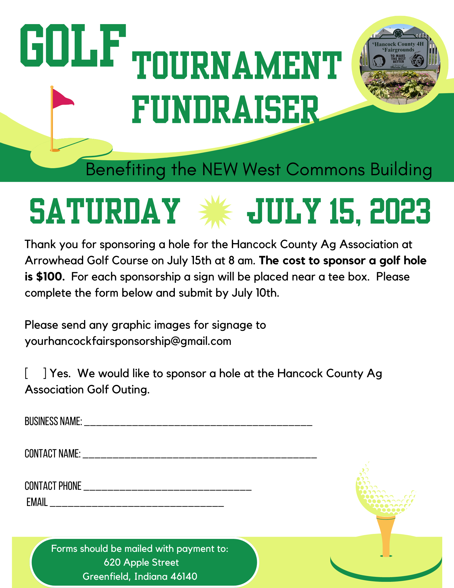 West Commons Golf Fundraiser